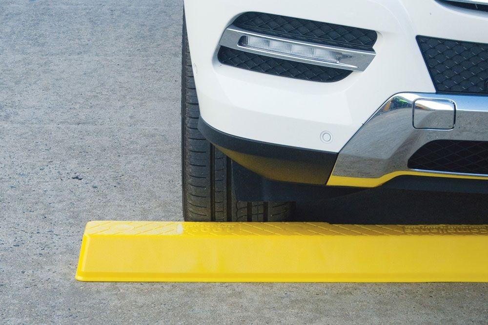 Visibility Is Important When Choosing a Wheel Stop - Barrier Blog