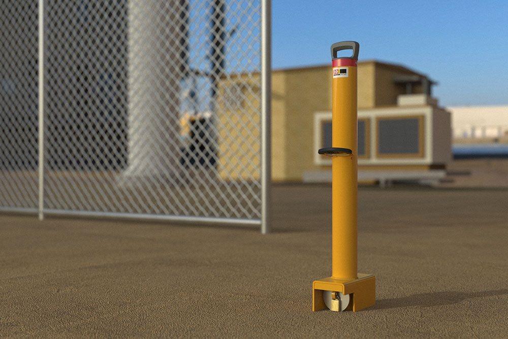 Bollard And Chain Fencing