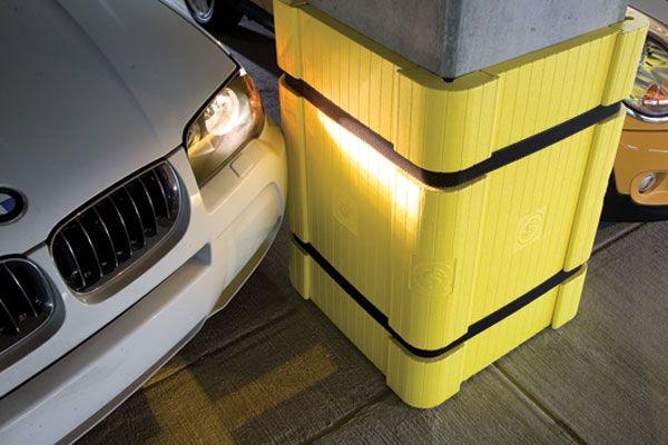 Foam Filled Column Cusion | Column Protectors | Permanent Barriers