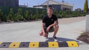 Steel Speed Hump - Standard Duty